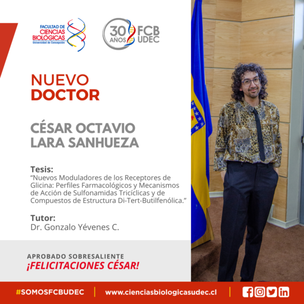 Nuevo Doctor, César Lara - Facultad de Ciencias Biológicas Universidad ...